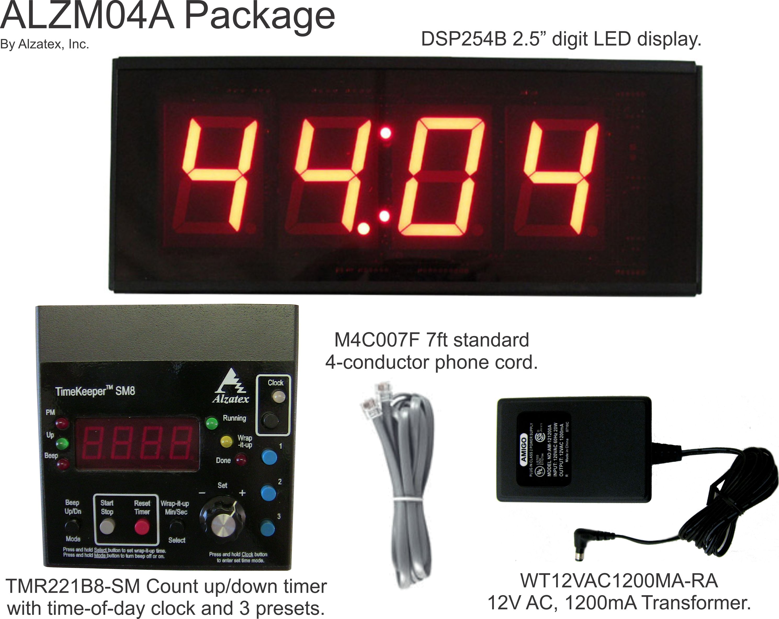 ALZM04A - Multimedia Timers by Alzatex inc.