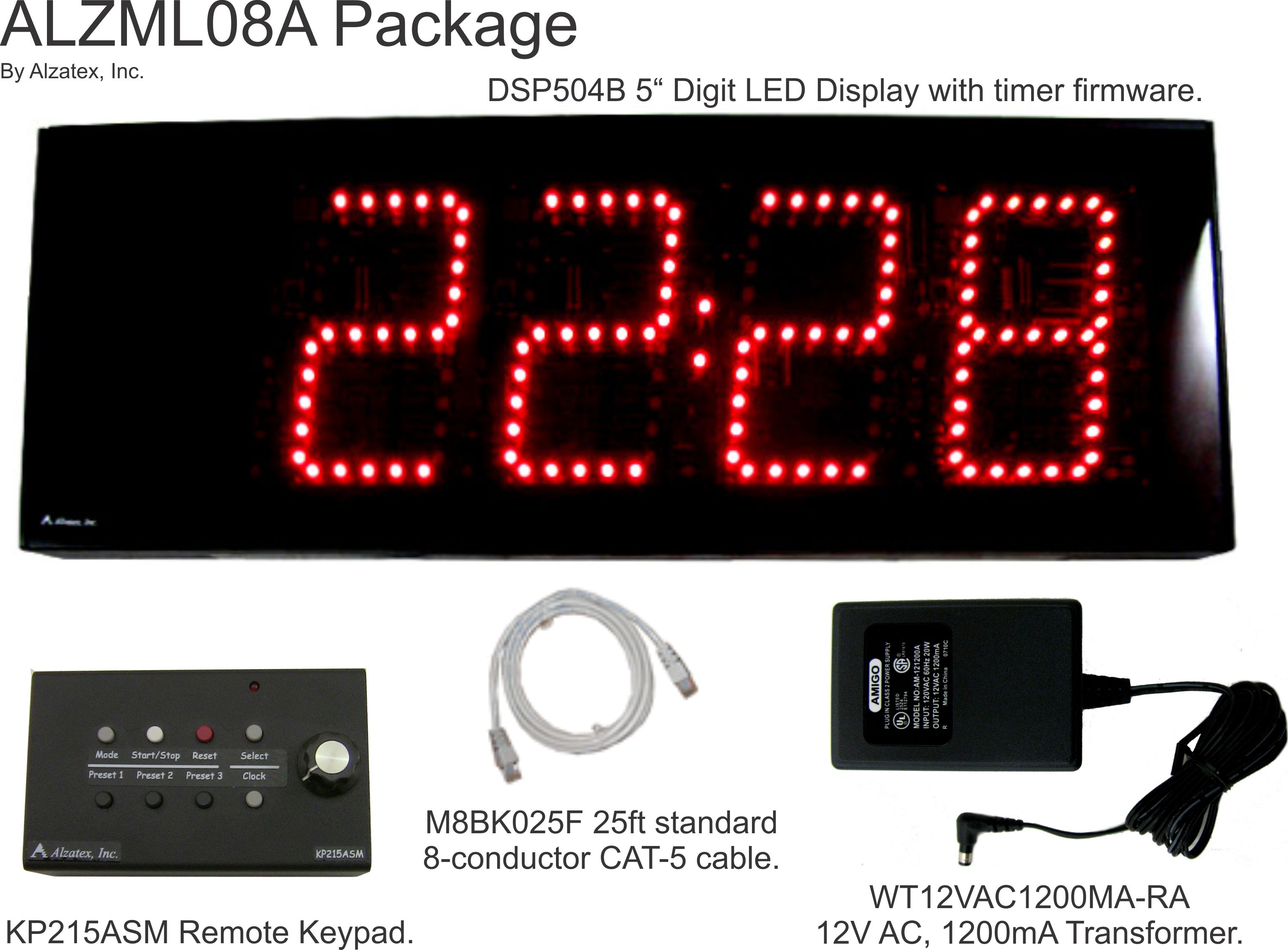 ALZML08A Presentation Timers packages - Multimedia Timers by Alzatex inc.